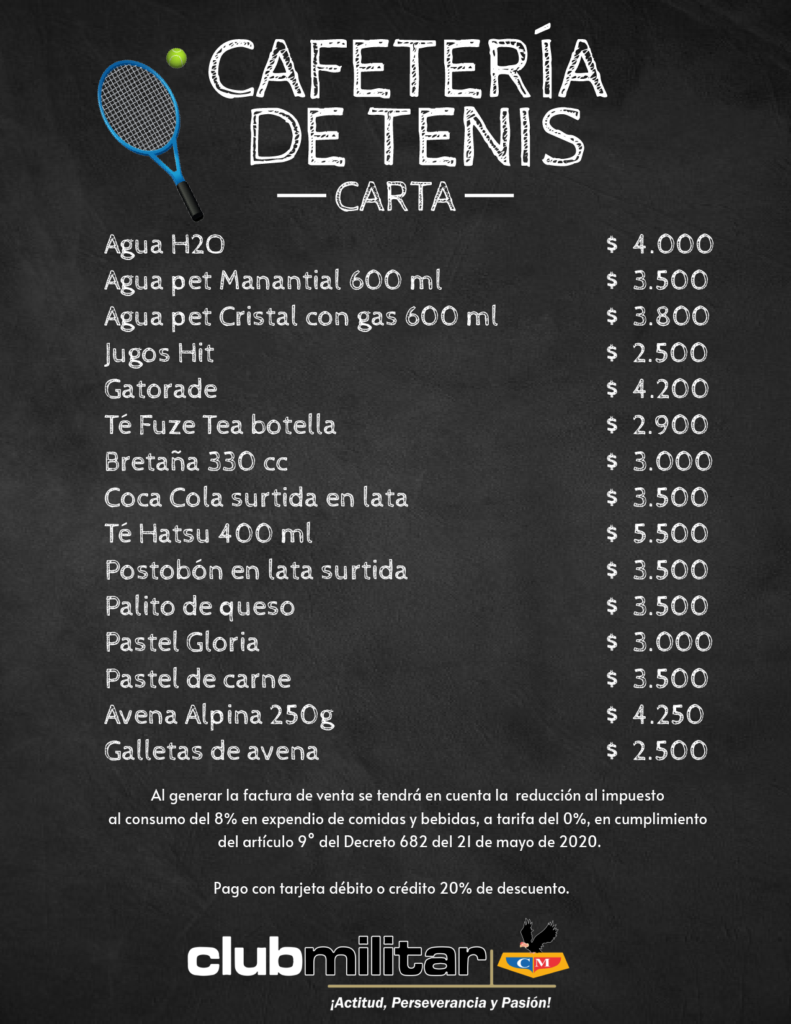 Cafetería de tenis - Club Militar