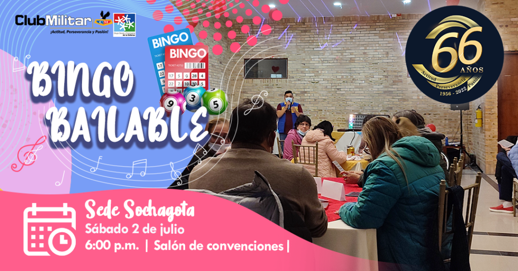 Nuestro bingo bailable en la Sede Sochagota - Club Militar